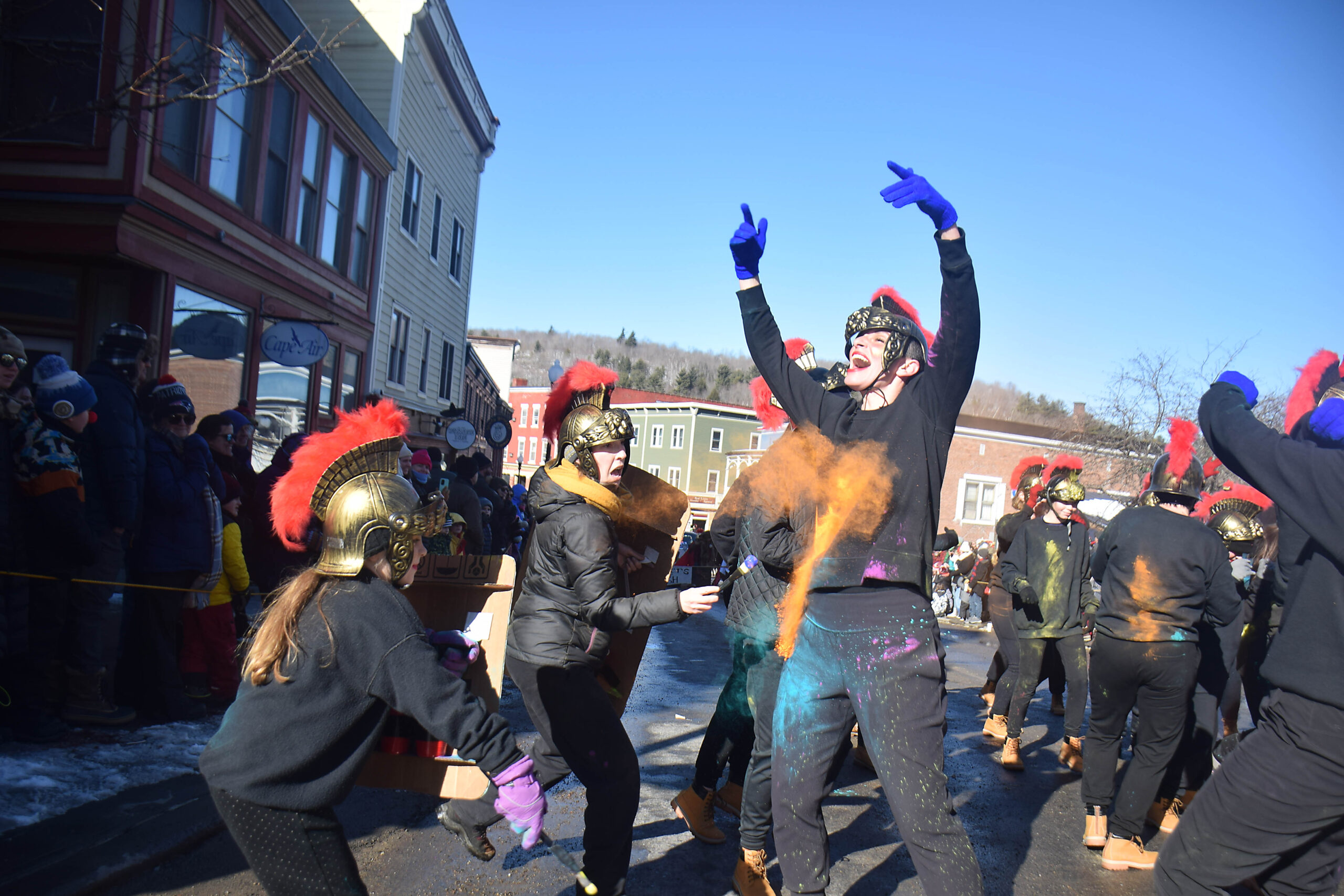 Roman holiday: Rip-roaring weekend closes Winter Carnival | News ...